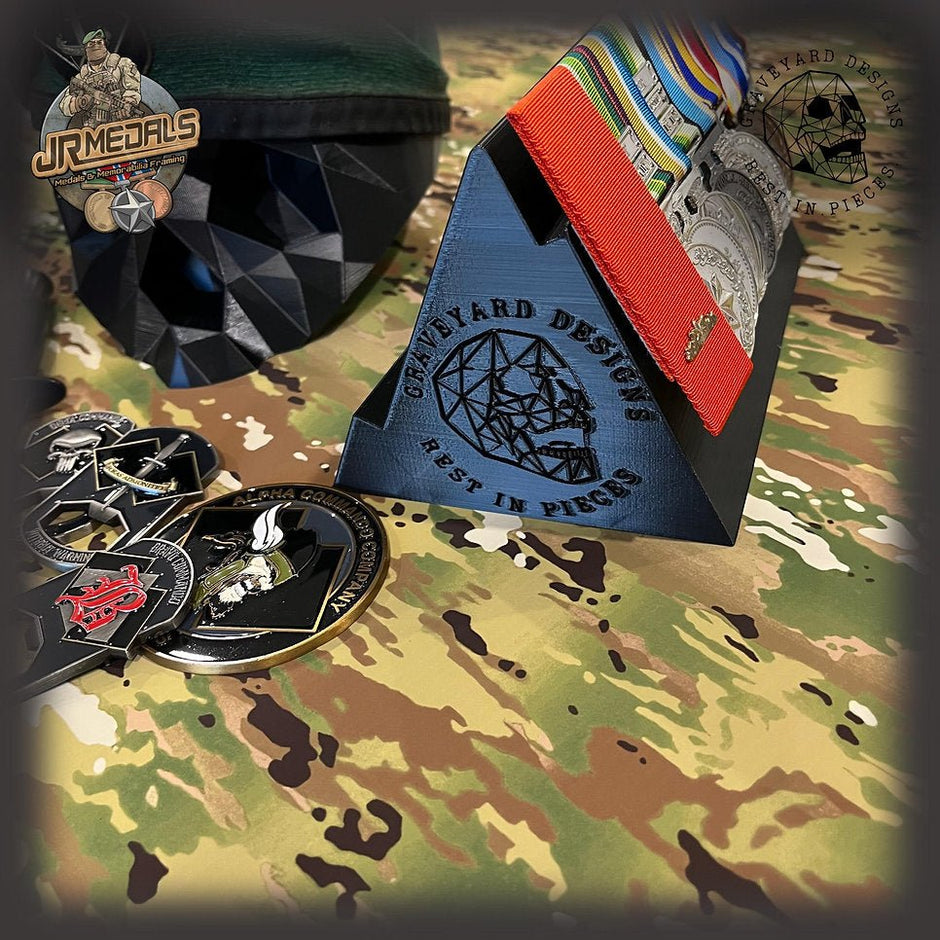 Medal Display Stands | Graveyard Designs - Veteran Crafted
